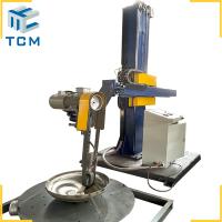 China Steel cylinder head Dished Head surface grinding polishing machine for sale