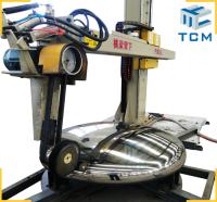 China Stainless Steel shell and dish end polishing grinding machine automatic Polishing machine for sale
