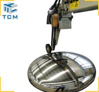 China Automation of Polishing Machine for Dish Ends inner outer surface grinding buffing from Trancar Industries China for sale