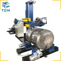 China Combined machine for Tank polishing at one end and Dish end polishing at other end 2 in 1 automatic polishing machine for sale