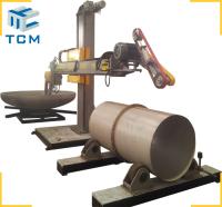 China Combined machine for Tank polishing at one end and Dish end polishing at other end 2 in 1 automatic polishing machine for sale