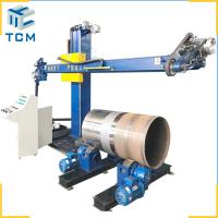China Combined machine for Tank polishing at one end and Dish end polishing at other end 2 in 1 automatic polishing machine for sale