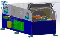 China steel wire polishing machines bright wire and shine polisher automatic wire rod grinding machine for sale