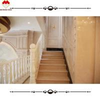 China Standard or Customized Size White Onyx Marble Alabaster Stair Baluster for Luxury Homes for sale