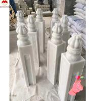 China Good Marble Stone Handrail Balustrade Design for Porch and Balcony FOB/CNF Delivery Terms for sale