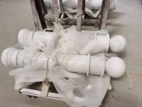 China Good Marble Stone Handrail Balustrade Design for Porch and Balcony FOB/CNF Delivery Terms for sale