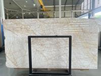 China Polished Spider Golden Marble Slab Ideal for Modern Villa Wall Floor Graphic Design for sale