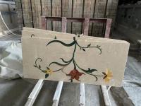 China Modern Design Style Anti-Slip Beige Marble Staircase Carpet for Natural Stone Steps for sale