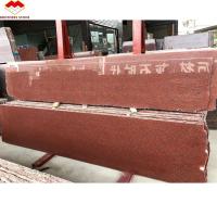 China Modern India Red Granite Slabs for Exterior Interior Wall Stones and Door Frame Honed Surface for sale