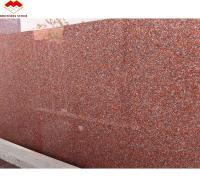 China Modern India Red Granite Slabs for Exterior Interior Wall Stones and Door Frame Honed Surface for sale