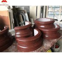 China Modern India Red Granite Slabs for Exterior Interior Wall Stones and Door Frame Honed Surface for sale