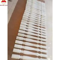 China Elegant White Onyx Marble Stone Baluster for Stair Decor in North and Latin America for sale