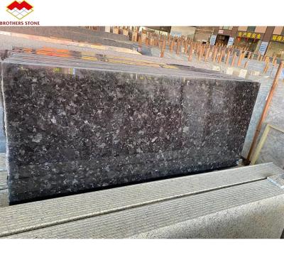 China Villa Graphic Design using Natural Shangri-La Black Granite Stone from African Quarry for sale