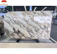 China Natural Italian Calacatta Viola Marble Slabs for Modern Kitchen Countertop and Indoor Wall for sale