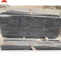 China Via Lattea Black Granite Honed Cut-to-Size Tile for Classic and Elegant Floor Pattern for sale
