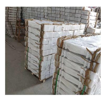 China Modern Design White Marble Villa Balcony Column Staircase Handrails in Antique Style for sale