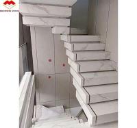 China Interior Home Furniture Stair Step Light Design with Modern Artificial Sintered Stone for sale