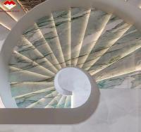 China Artificial Stone Stair Material Modern Design Luxury Indoor Non Slip Floor Tiles for sale