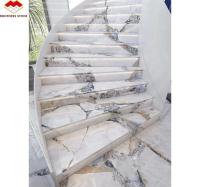 China Artificial Stone Stair Material Modern Design Luxury Indoor Non Slip Floor Tiles for sale