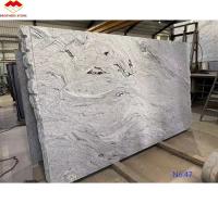 China Low Per Square Foot Viscon White Granite Slabs for Modern Villa Exterior Wall Cladding for sale