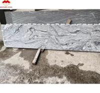 China Low Per Square Foot Viscon White Granite Slabs for Modern Villa Exterior Wall Cladding for sale