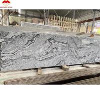 China Low Per Square Foot Viscon White Granite Slabs for Modern Villa Exterior Wall Cladding for sale