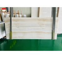 China Modern Hotel Design Style Transparent White Jade Marble Slab for Wall and Floor for sale