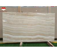 China Modern Hotel Design Style Transparent White Jade Marble Slab for Wall and Floor for sale