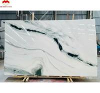 China Modern Design Style Panda White Marble Elevate Your Hotel Wall Floor and Stairs Tiles for sale