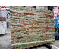 China Polished Surface Finishing Pakistan Bamboo Onyx Marble Slabs for Table Modern Design Style for sale