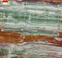 China Polished Surface Finishing Pakistan Bamboo Onyx Marble Slabs for Table Modern Design Style for sale