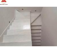 China Indoor Villa Modern Natural Stone Stairs Design for Polished Straight Steps for sale