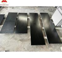 China Modern Design Style Shanxi Black Granite Blocks 18mm Thick Absolute Black Granite Slab for sale