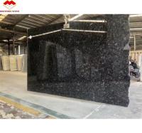 China Modern Style Elegant Black Marble Granite Slab for Villa Countertop and Outdoor Decor for sale