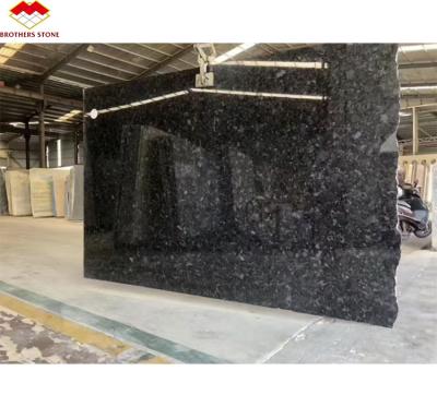 China Modern Style Elegant Black Marble Granite Slab for Villa Countertop and Outdoor Decor for sale