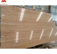 China Hotel Marble Travertine Slab Polished Dining Table Modern Natural Stone Oval Furniture for sale