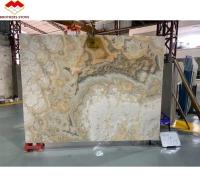 China Polished Translucent Onyx Stone Modern Design for Natural Backlit Jade Ink Marble Big Slab for sale