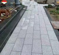China Brothers Stone Flamed Grey Granite Slab Paving Tiles for Honed Natural Stone Driveway for sale