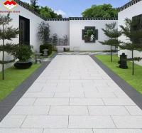 China Brothers Stone Flamed Grey Granite Slab Paving Tiles for Honed Natural Stone Driveway for sale