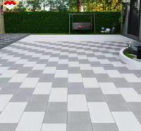 China Brothers Stone Flamed Grey Granite Slab Paving Tiles for Honed Natural Stone Driveway for sale
