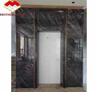 China Calcite Marble Stone Luxury Polished Borders for Living Room Wall Backsplash Floorings for sale