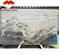 China Polished Purple Marble Stone Big Slab Dining Table Top for Modern Bedroom Hall Design for sale