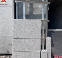 China Modern Flamed Chinese Grey Granite Stone Veneer Cut-to-Size for Outdoor Wall Cladding for sale