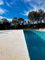 China Modern Design Style Natural Silver Travertine Stone Ivory Deck Tile for Pool Flooring for sale