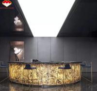 China Ultra-Thin Natural Stone Veneer Sheet Wall Tiles for Modern Hotel Interior Design for sale