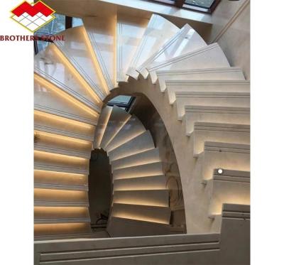 China Marble Stair and Skirting Tiles Modern European Style for Natural Stone Interior Design for sale