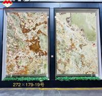 China Green Onyx Marble Backlit Panel for Modern Graphic Design and Wall Decoration Purpose for sale