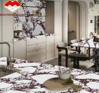 China Modern Calacatta Viola White Marble with Purple Vein Slabs Elevate Your Dining Room Table Set Kitchen Countertop Bathroom Staircases for sale