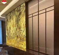 China Ultra-Thin Backlit Stone Panels for Modern Style Indoor Decoration in Villa and Hotel for sale