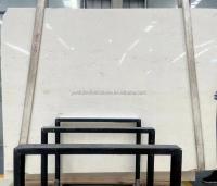 China Small Scale Building Projects Essential Popular Light Beige Natural Marble Wall Tiles for sale